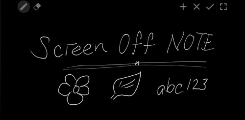 اپلیکیشن Screen Off Note - داده پرداز رایانه متین